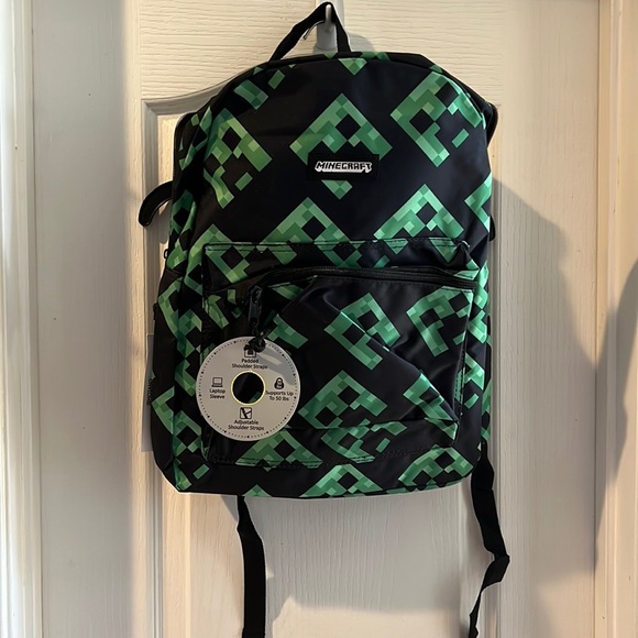 Minecraft | Accessories | Minecraft Padded Kids Backpack | Poshmark